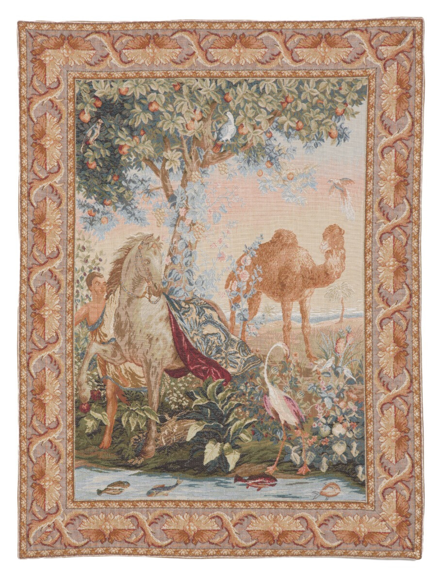 The Draped Horse Tapestry - 2'4" × 2'1" (84 × 64 cm) - Last Piece ...