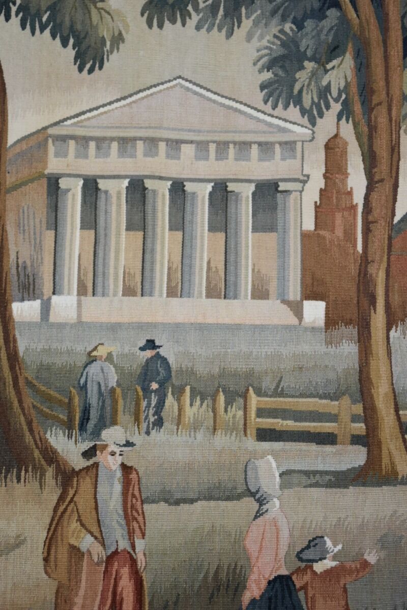 Yale College Handwoven Tapestry
