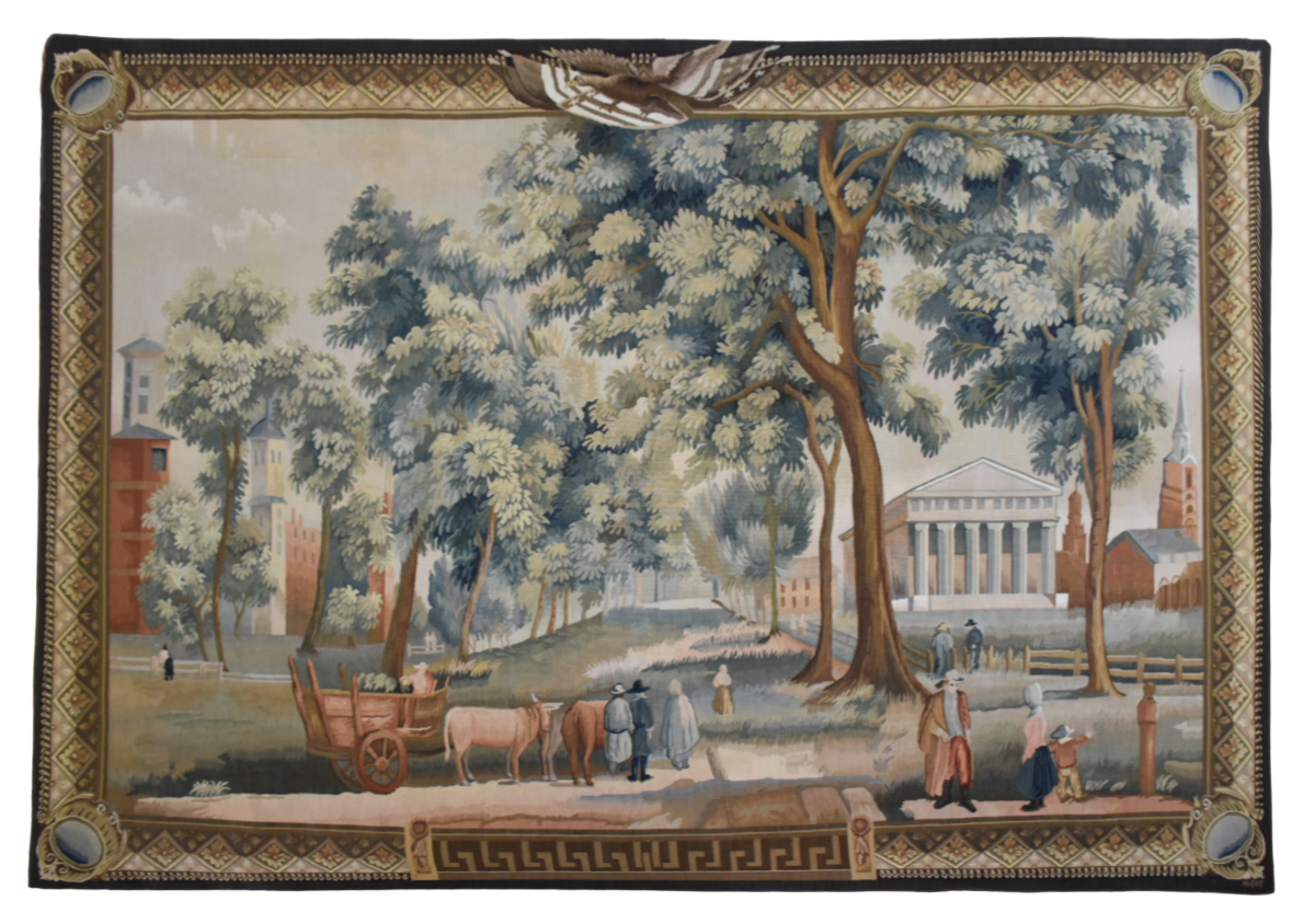 Yale College Handwoven Tapestry