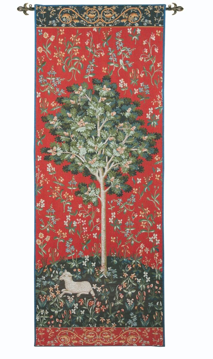 Oak Tree Portiere Tapestry - (6'1"x2'4") 185 x 70 cm
